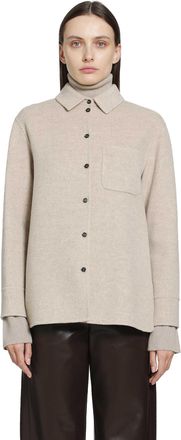 Max Mara Wool and Cashmere Broadcloth Jacket