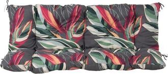 Patio Hollywoodschaukel Auflage 150x50 cm Frigiliana Sitzpolster Gartenbank Auflage gesteppt einteilig mit Schnüren