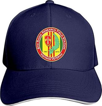 Generic Baseball Casquette 8E Rrfs ASA V&eacute;t&eacute;ran du Vietnam Respirante Casquette De Baseball Vintage Sunhat pour Les Saisons P&ecirc;che Ext&eacute;rieur