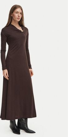 HUGO BOSS Kleid f&uuml;r den Alltag 50568606 Braun Regular Fit