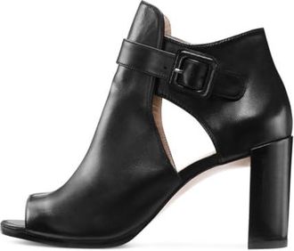 Generic Sandales &agrave; Talons Carr&eacute;s et Bout Ouvert pour Femmes, Sandales &agrave; Talons Hauts avec Brides et Boucles Tendance, Chaussures Habill&eacute;es Sexy et Confortable