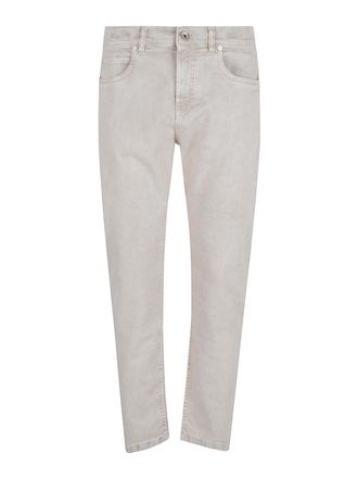 Eleventy Straight Leg Jeans - Hellbeige