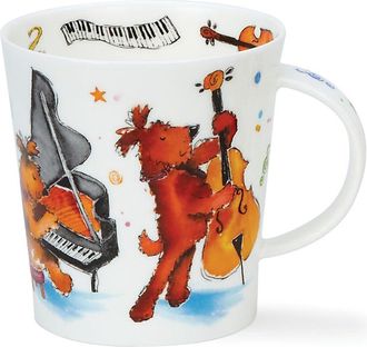 Dunoon Becher Lomond Groovy Dogs - 0,32l