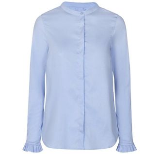 Mos Mosh Langarmbluse Bluse MATTIE mit Baumwolle