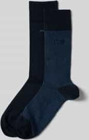 HUGO BOSS Str&uuml;mpfe aus Baumwoll-Mix im 2er-Pack