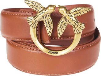 Pinko Pinko, Femme, Accessoires, Brun, Taille: M Love Berry H3 Belt.low