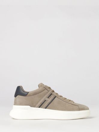 Hogan Low-Top-Sneakers H580 aus Veloursleder mit H-Logo und Plateausohle