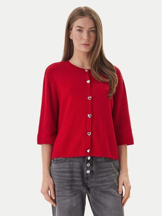Only Strickjacke Maisie 15364920 Rot Regular Fit