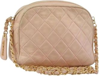 Chanel Pre-owned Sac bandouli&egrave;re vintage - Femme - Pre-owned - Beige - Taille: ONE Size