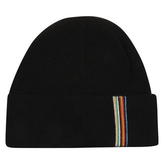 Paul Smith Artist End Beanie - - Accessories - Herren - Schwarzk - ONE SIZE