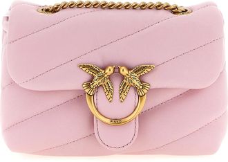 Pinko Pinko, Femme, Sacs, Rose, Taille: ONE Size Baby Love Bag Puff