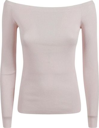 P.A.R.O.S.H. P.a.r.o.s.h., Femme, Pulls, Rose, Taille: 38 FR Pull &agrave; Encolure Bateau