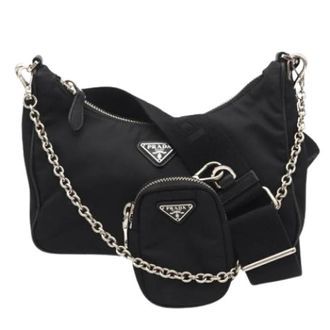 Prada Pre-owned Saffiano Umh&auml;ngetasche - - Pre-owned - Damen - Schwarzk - ONE SIZE