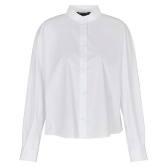 A|X Armani Exchange Xw001259 Af12812 Blouse - Femme - Blouses et Chemises - Blanc - Taille: 40 FR