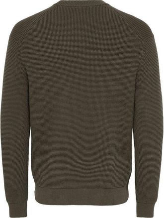Only & Sons Rundhalspullover ONSMARIUS LS WAFFLE CREW REG OTL Baumwollmischung, regular fit