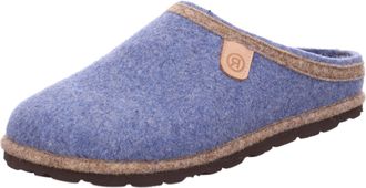 Rohde Damen Pantoffel Hausschuh aus Softfilz mit losen Einlagen D.Meran 6815, Gr&ouml;&szlig;e:40 EU, Farbe:Blau