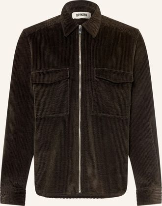 Drykorn Drykorn Cordhemd Gunray Comfort Fit braun
