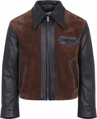 Marni Blouson En Cuir - Noir