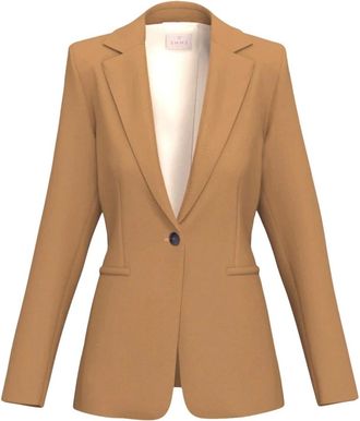 Emme Di Marella Emme DI Marella - Blazer Emmbriose - Femme - Vestes - Beige - Taille: 42 FR