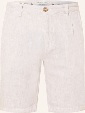 Colours & Sons Colours & Sons Shorts Mit Leinen beige