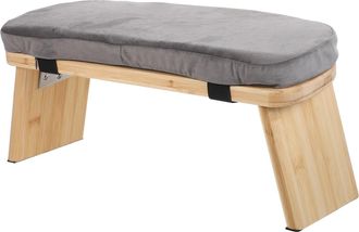 BESPORTBLE Ergonomischer Klappbarer Kniestuhl mit Kissen Tragbare Gebetsbank f&uuml;r Yoga und Meditation Stabiler Seiza Hocker f&uuml;r Zuhause und Reisen