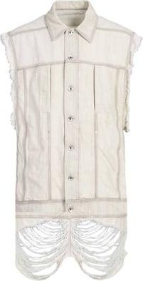 Rick Owens Veste sans manches effet d&eacute;chir&eacute;