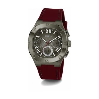 Guess Homme, Accessoires, Rouge, Taille: ONE Size Montre Multifonction Headline