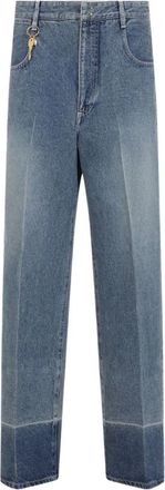 Carven Femme, Jeans, Bleu, Taille: 32 FR Jeans en denim Selvedge