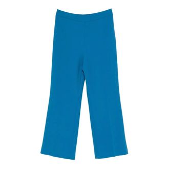 Etro Texturierte Hose - - Trousers - Damen - Blau - S