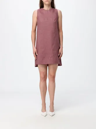Semicouture Kleid Damen Farbe Burgunderrot