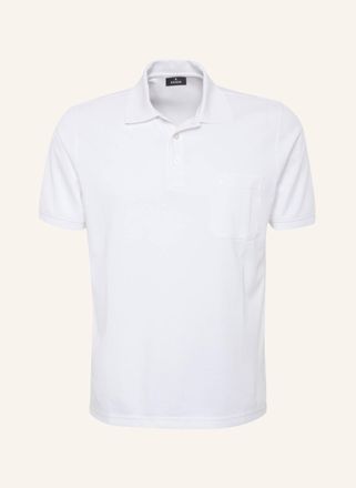 Ragman Ragman Piqu&eacute;-Poloshirt weiss