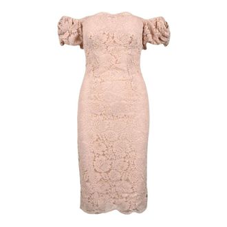 Pinko Spitzen-Etui-Kleid - - Dresses - Damen - Rosa - XS