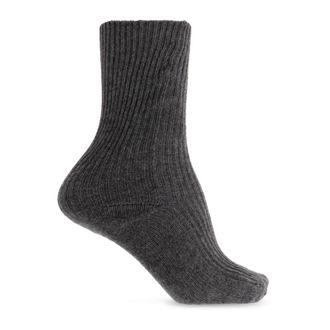 Lisa Yang Chaussettes Zera en Cachemire - Femme - Sous-v&ecirc;tements - Gris - Taille: ONE Size