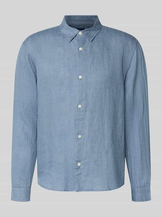 GAP Regular Fit Leinenhemd mit Kentkragen