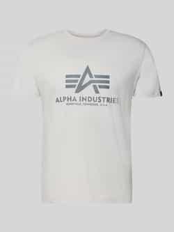 Alpha Industries T-Shirt mit Label-Detail Modell BASIC
