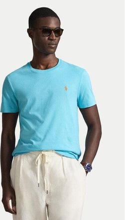 Polo Ralph Lauren T-Shirt 710671438510 Blau Custom Slim Fit