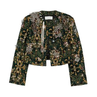 Dries Van Noten Femme, Vestes, Multicolore, Taille: 40 FR Veste Courte