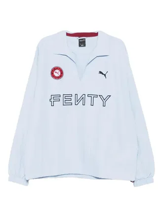 Fenty Puma by Rihanna sweat à logo strassé - Bleu