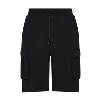 John Richmond Homme, Shorts, Noir, Taille: XS Bermuda Fleece