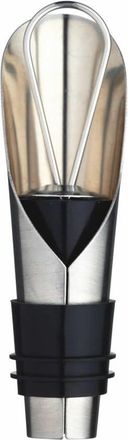 Bar Craft BarCraft Weinausgiesser/Stopper Bar Craft aus Edelstahl in silber, Mischung aus mehreren Materialien, 12 x 17 x 22 cm