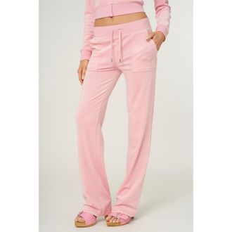 Juicy Couture Del Ray Hose Polyester Damen Juicy Pink Jogger