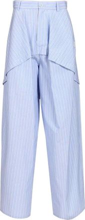 Loewe Femme, Pantalons, Bleu, Taille: 34 FR Pantalon ample Paulas Ibiza