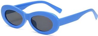 Generic Lunettes De Soleil Dext&eacute;rieur &Agrave; Petite Monture For Hommes, Sport For Femmes, Vacances Et Conduite(Blue)