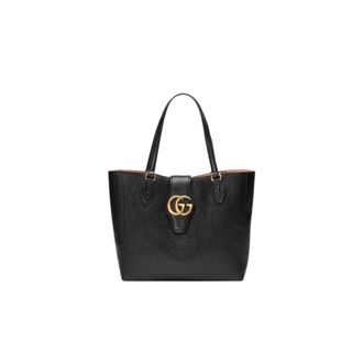 Gucci Dahlia Tote Tasche mit Doppel-G-Detail - - Bags - Damen - Schwarzk - ONE SIZE