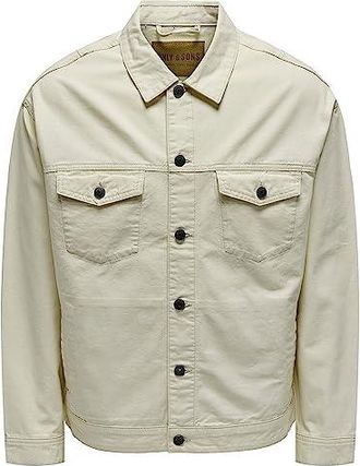 Only & Sons Veste demi-saison End pour homme, beige, XXL