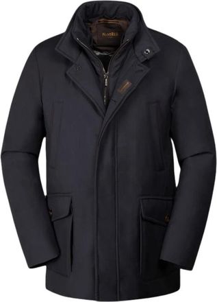 Moorer Homme, Vestes, Bleu, Taille: M Drive-S-Pum Jacket