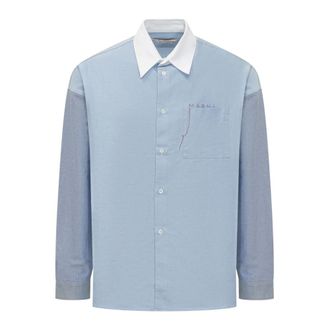 Marni Herren, Shirts, Blau, XLGr&ouml;&szlig;e