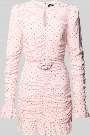 Rotate Slim Fit Minikleid aus reiner Viskose