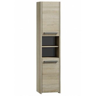 Topeshop Topeshop - pisa - Armoire de salle de bains style moderne -170x40x30cm - Meuble colonne salle de bains - Rangement salle de bains