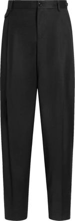 Dolce & Gabbana Flanellhose - - Trousers - Herren - Schwarzk - S